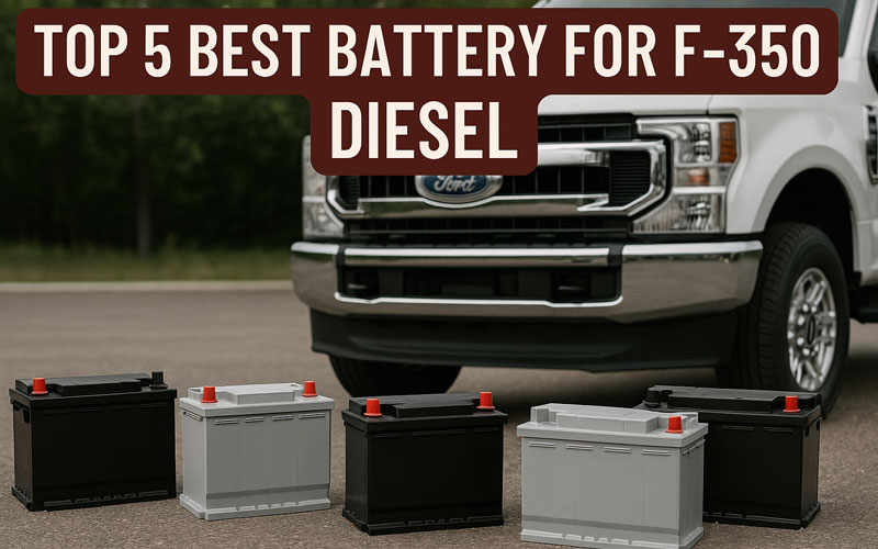 Top 5 Best Batteries for Ford F-350 Diesel Trucks in 2026