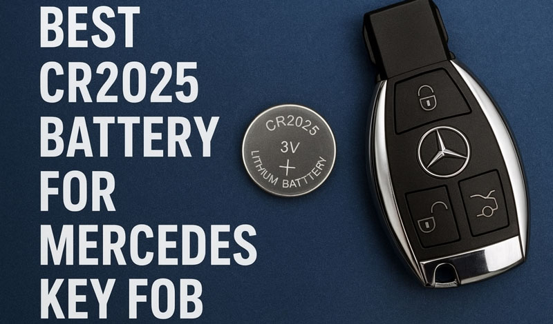 Best CR2025 Batteries for Mercedes Key Fob — Top 3 Picks