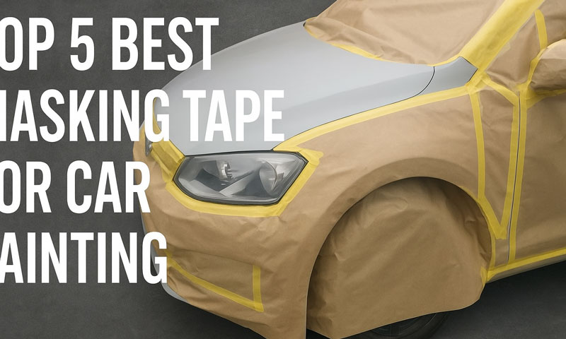 Top 5 Best Masking Tapes for Car Painting in 2026