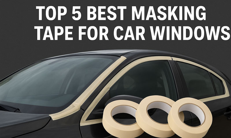 Top 5 Best Masking Tapes for Car Windows – Clean & Easy Application