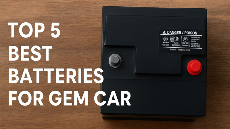 Top 5 Best Batteries for GEM Car – Long-Lasting Power & Performance